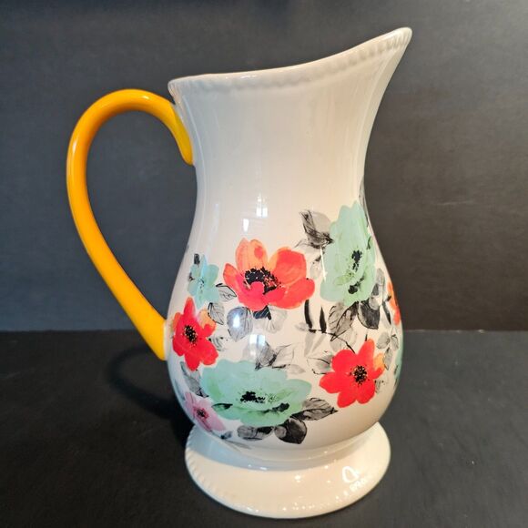 Kitchen | Pioneer Woman 2quart Flea Market Floral Pitcher Country Style ...